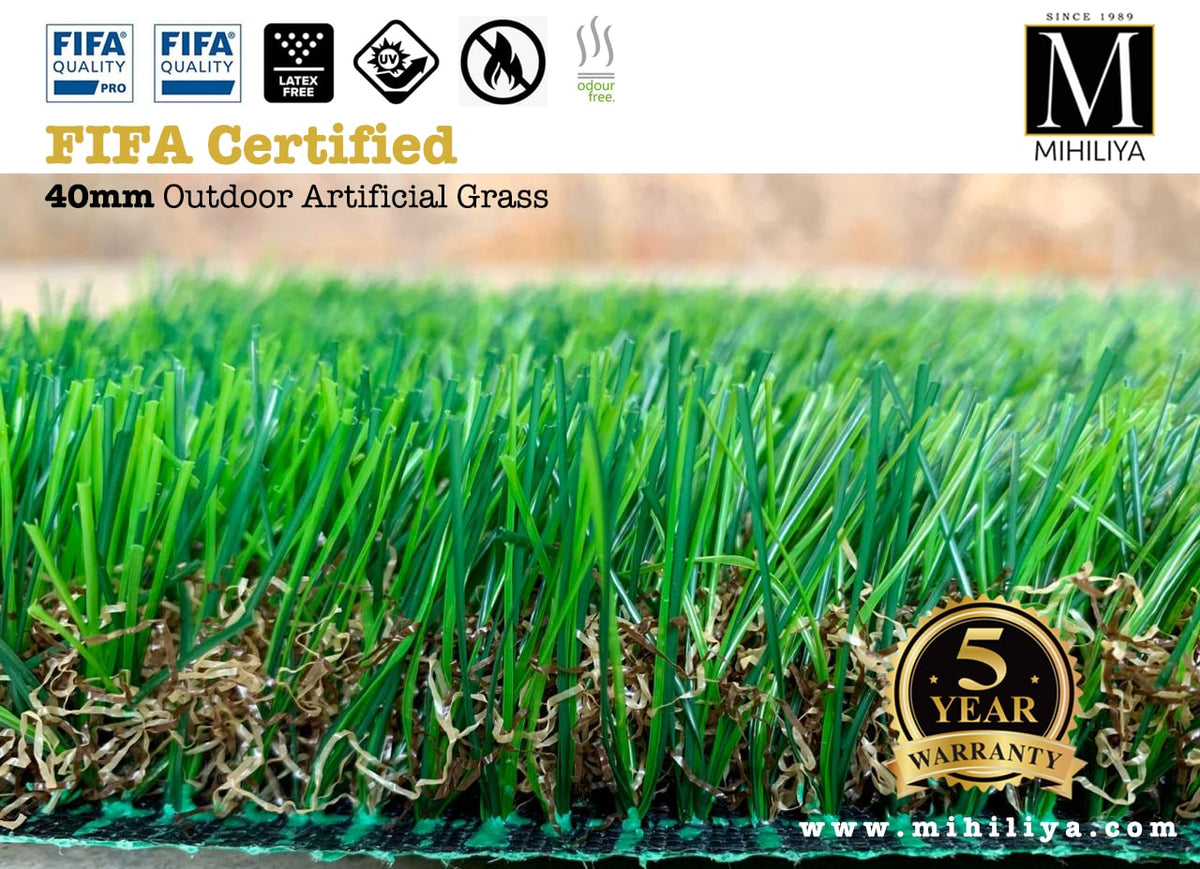 40mm FIFA Artificial Turf (SQM) – Green Gardens Mihiliya (Pvt) Ltd